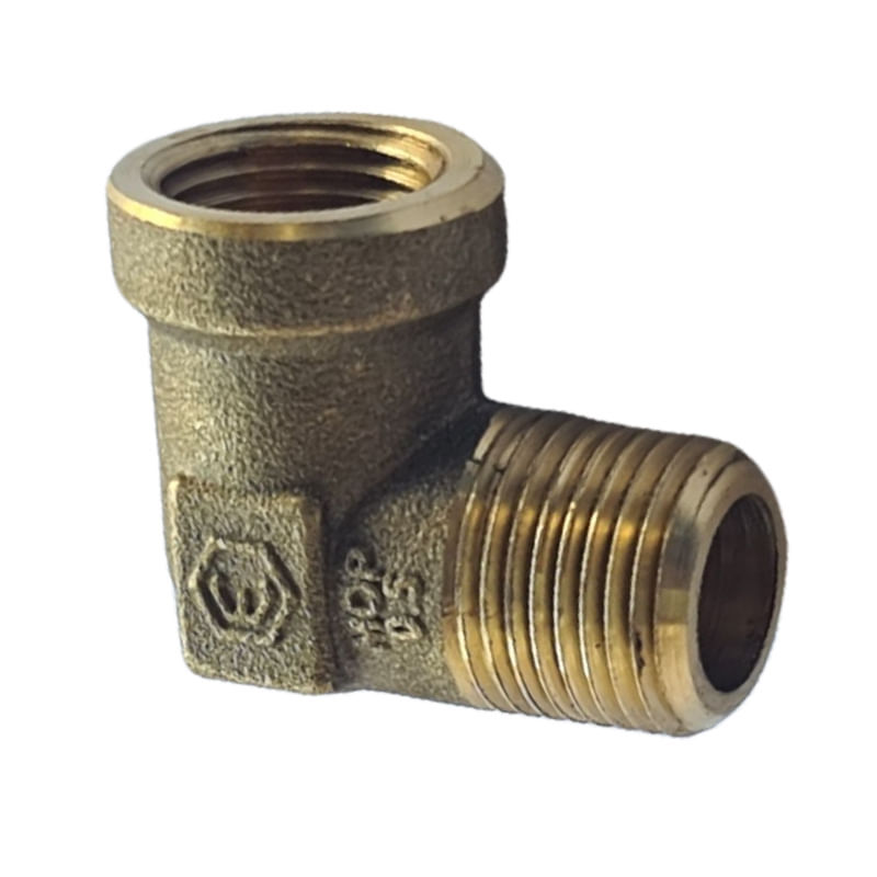 CODO MIXTO BR. MACHO-HEMBRA 1/4NPT X 1/2NPT